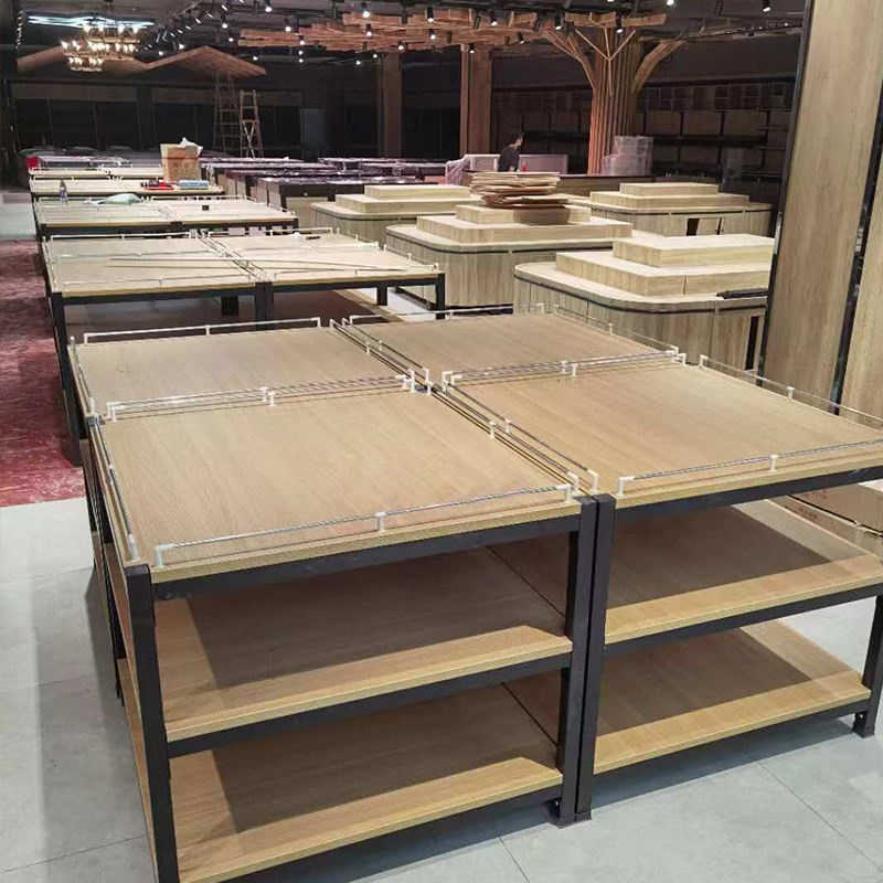 Light shelves rack promotion display for supermarket and store