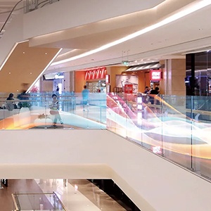 Transparent LED Screens for Window Display Remote Control See Through ...