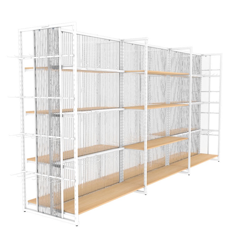 Miniso Style Store Makeup Cosmetic Skin Care Products Iron Wood Display ...